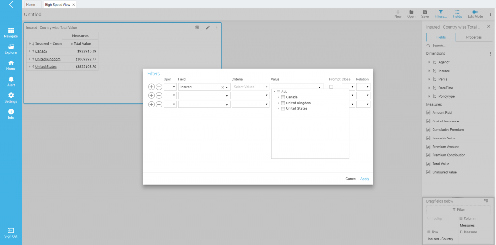How to Secure Data in intellicus | Intellicus Documentation