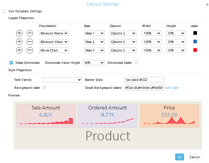 Styling Layout of Counter Charts | Intellicus Documentation